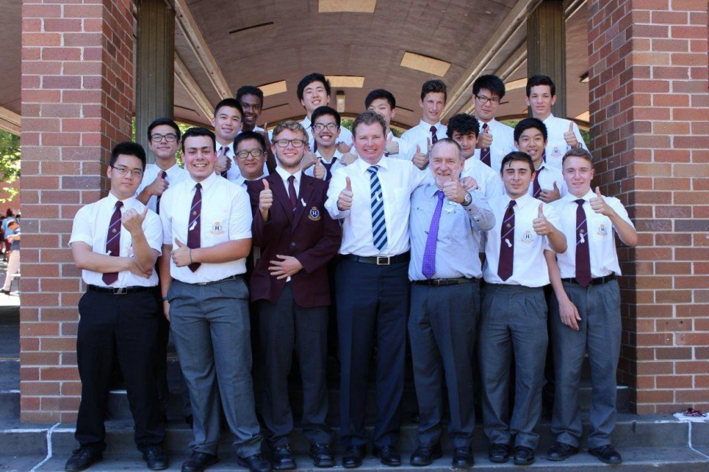 White Ribbon Day at Homebush Boys High School - CraigLaundy