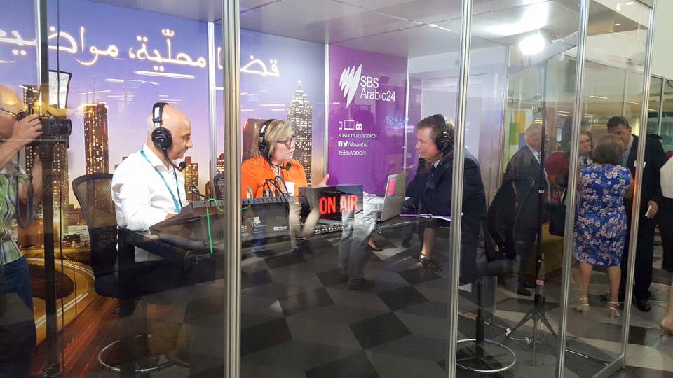 SBS Radio Arabic24 Launch - CraigLaundy